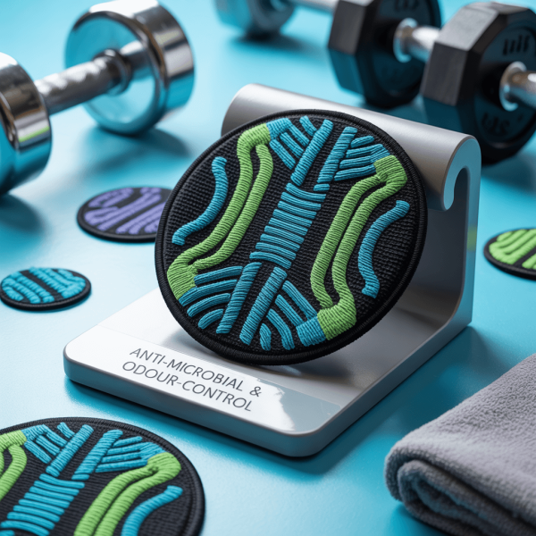 Anti-Microbial & Odour-Control Custom Patches for Gym & Work